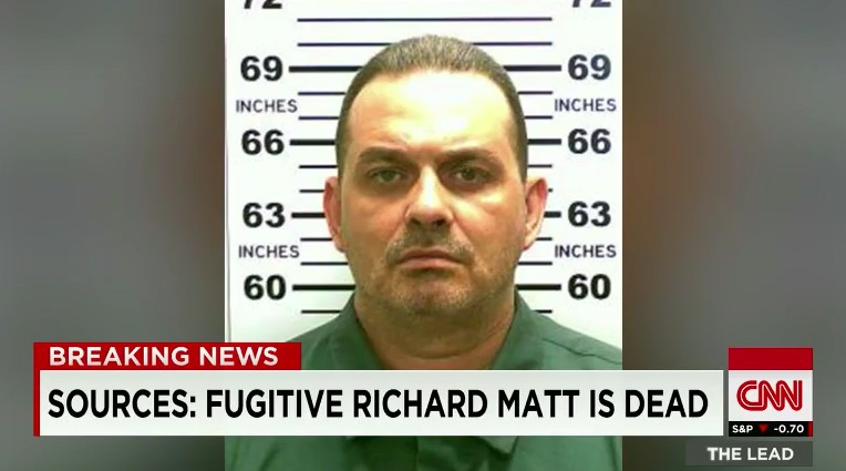 [BREAKING] Escaped Prisoner Richard Matt Shot And Killed In NY ...