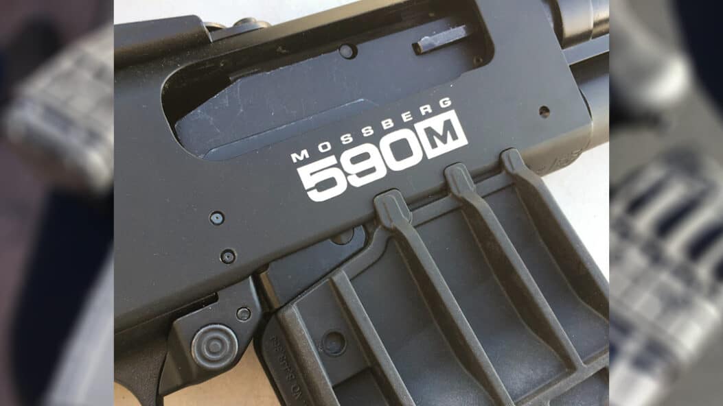 Shooting Mossberg's New Magazine-Fed 590M Pump-Action Shotgun [SHOT ...
