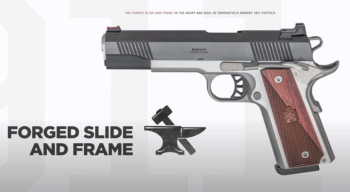 Springfield Armory Introduces The Ronin Operator 4.25" In .45 ACP ...