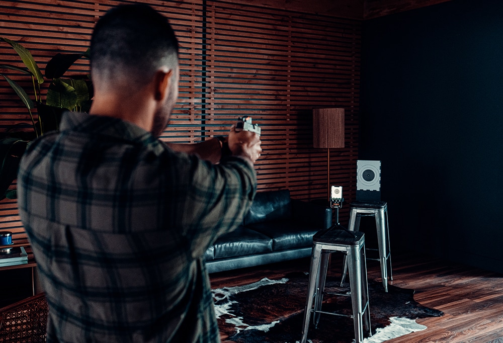 The Cheapest Way To Firearm Train In 2023 Using The Strikeman Laser ...